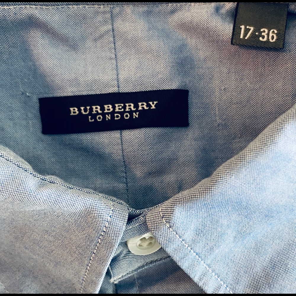 Burberry Button Up, Men’s Large - Gem